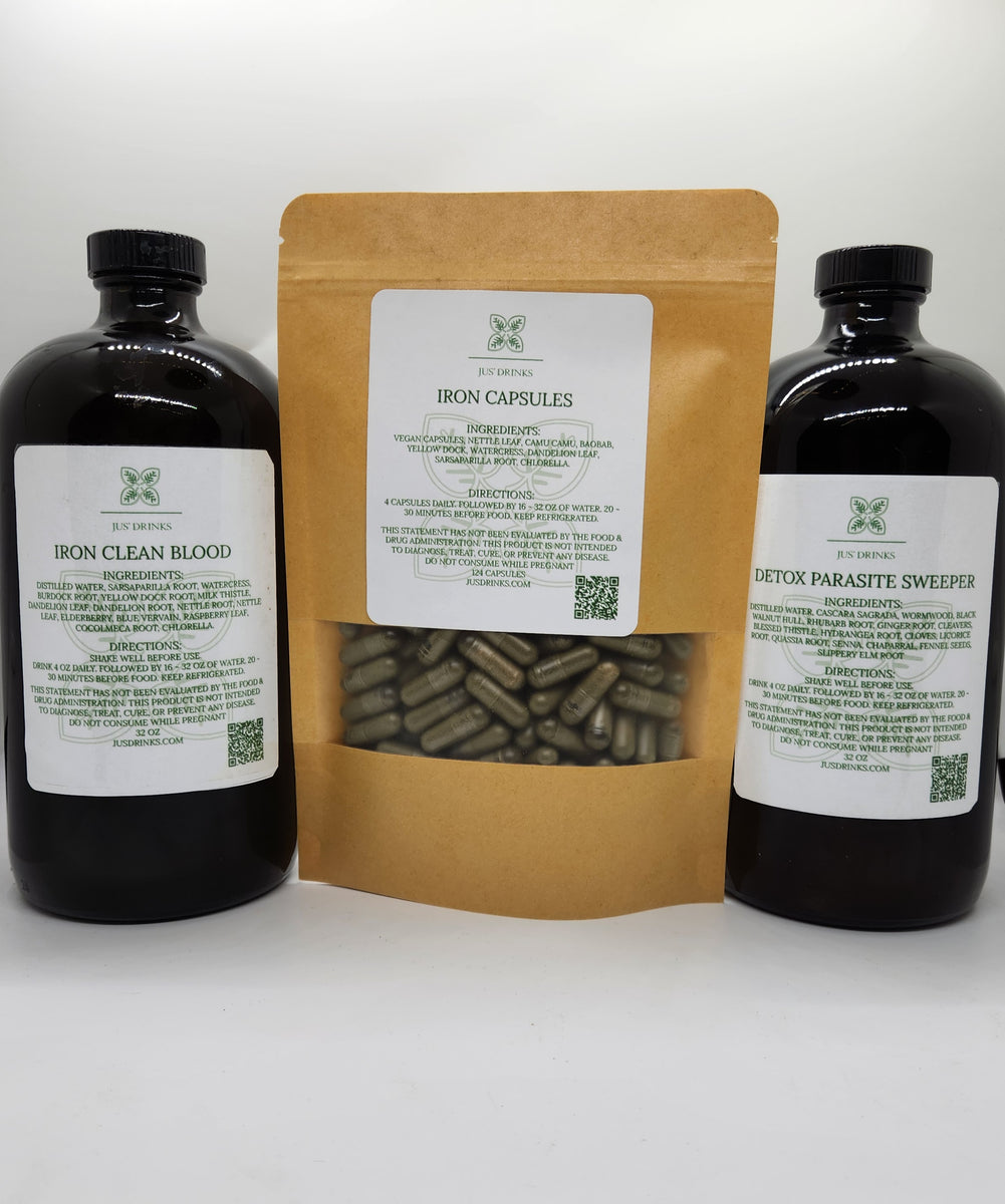 Iron Package – Jus'Drinks LLC