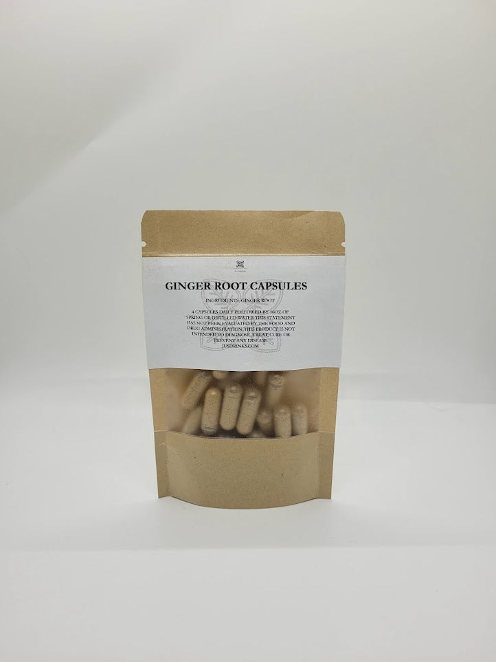 Ginger Capsules – Jus'Drinks LLC