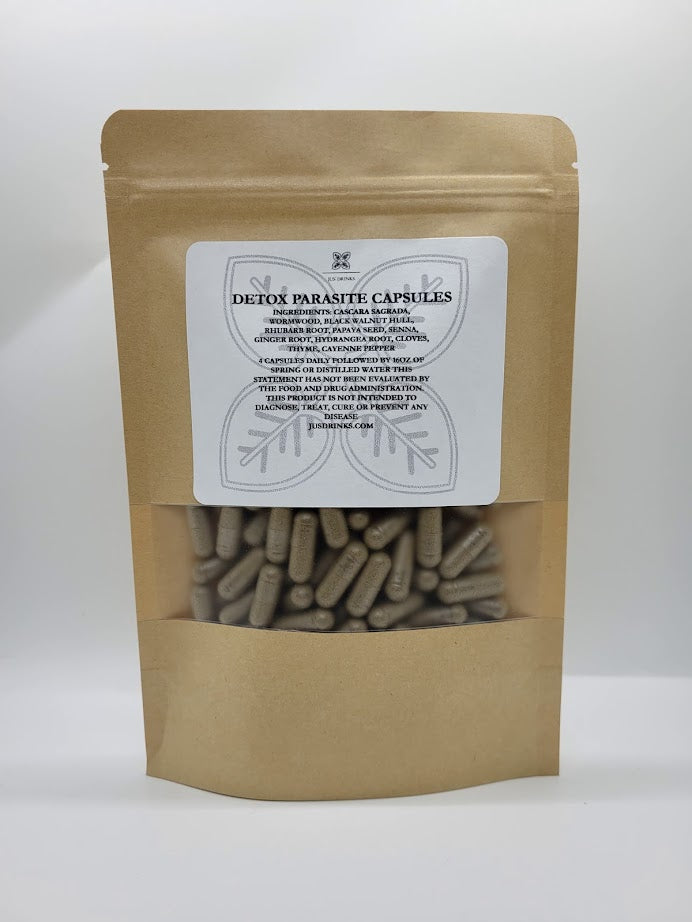 Detox Parasite Capsules – Jus'Drinks LLC